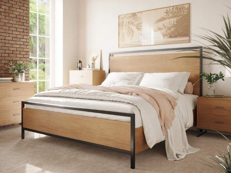 Boisterously Beige Master Bedroom | HomeLane